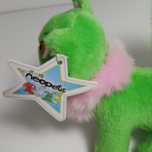 Neopets | Toys | Neopets Green Wocky Plushie 4 Mini Stuffed Animal ...